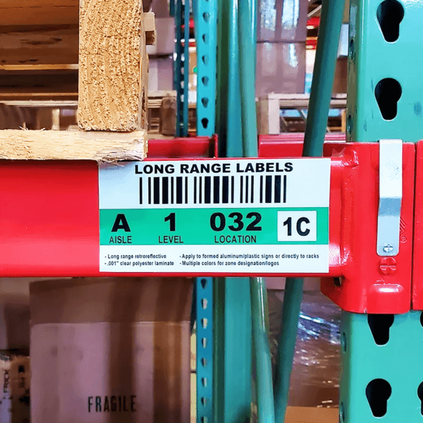 Long Range Warehouse Labels - Trident Solutions