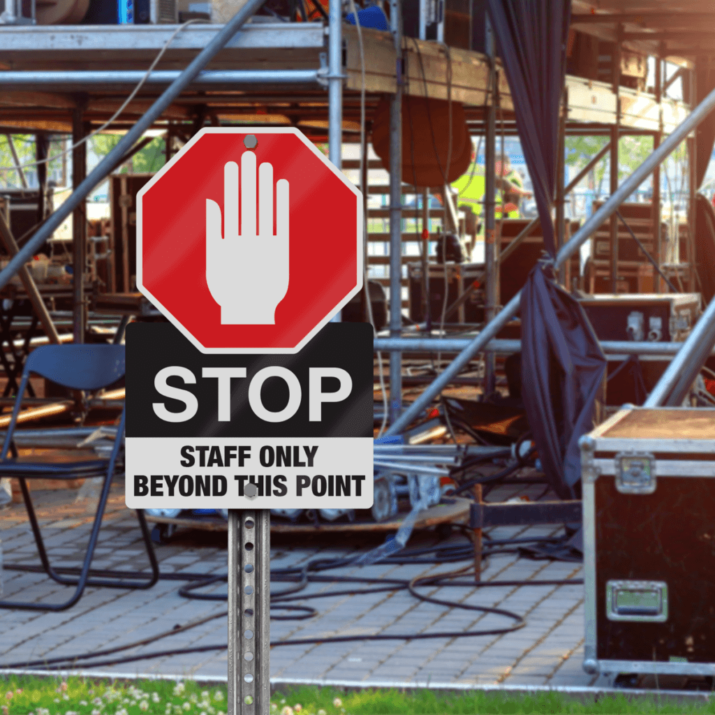 Polyethylene Signs - Trident Solutions