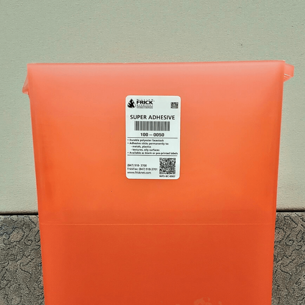 Super Adhesive Labels - Trident Solutions