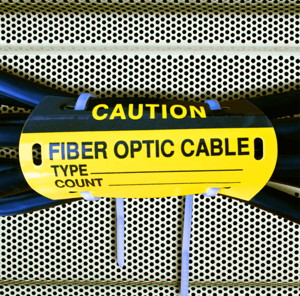 Fiber Optic Cable Tags - Trident Solutions