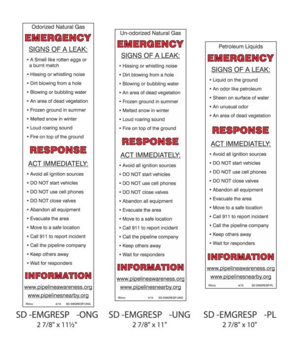 Emergency Response Decals - Trident Solutions